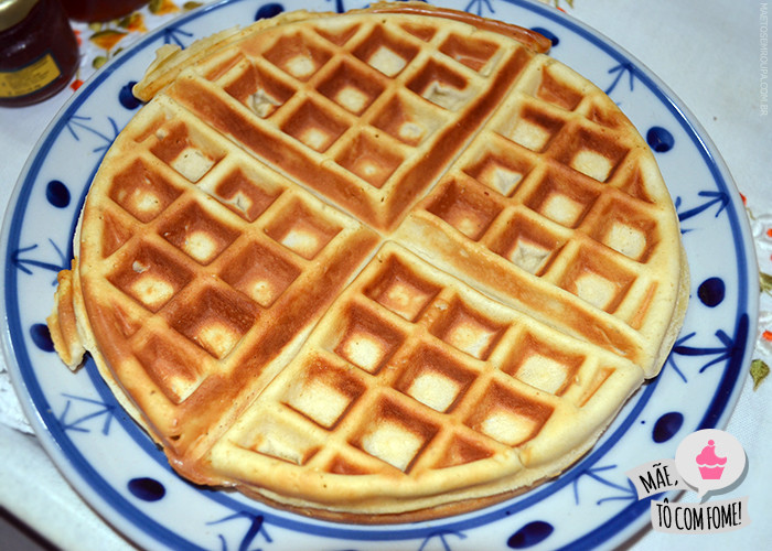 Receita de Waffle Caseiro Clássico