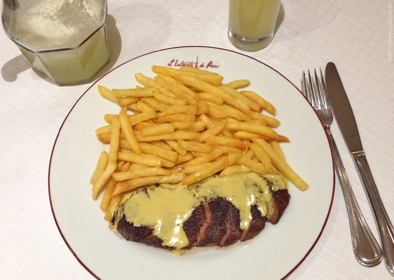 Minha experiência no restaurante L'Entrecôte de Paris